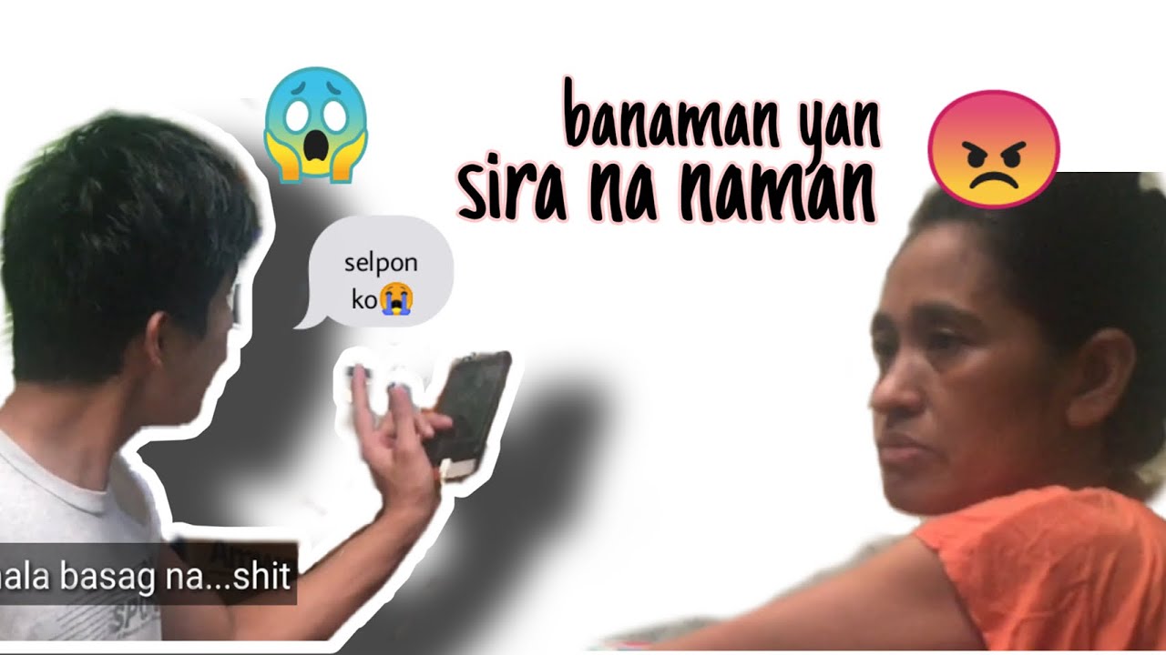 Basag cellphone|Double Prank😂(Watch at your own risk😁) - YouTube