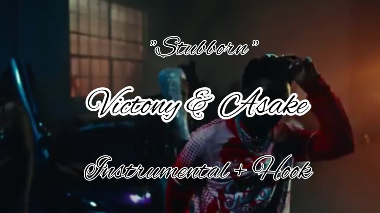 Victony , Asake - Stubborn (Instrumental + Hook) open verse beat by ...