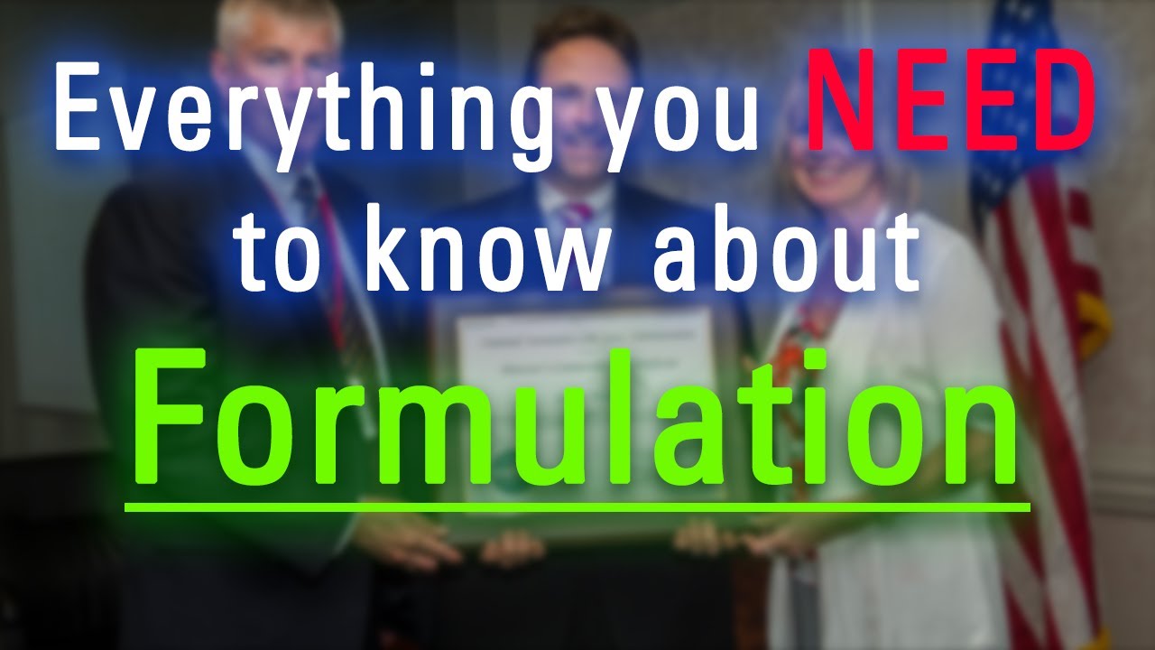 How Does Formulation Look? | How to Say Formulation in English? | What ...