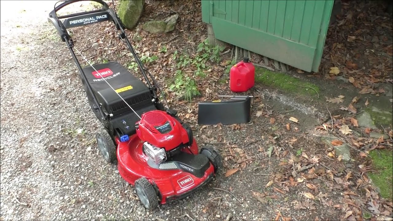 My New Toro Model 21472 All Wheel Drive Self Propelled Mower - First ...