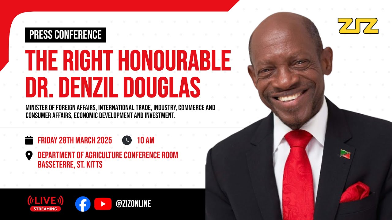 Press Conference | The Rt. Hon. Dr. Denzil Douglas: Minister of Foreign ...