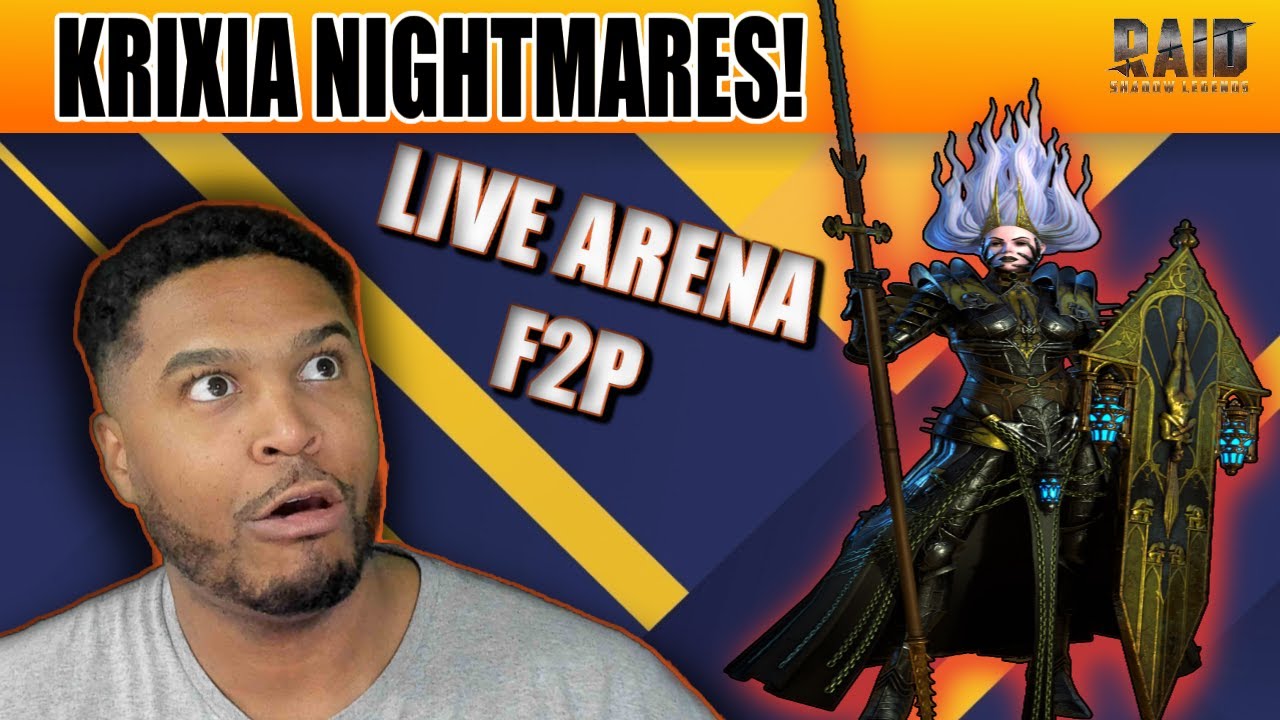 SO MANY KRIXIA IN LIVE ARENA! Raid: Shadow Legends - YouTube
