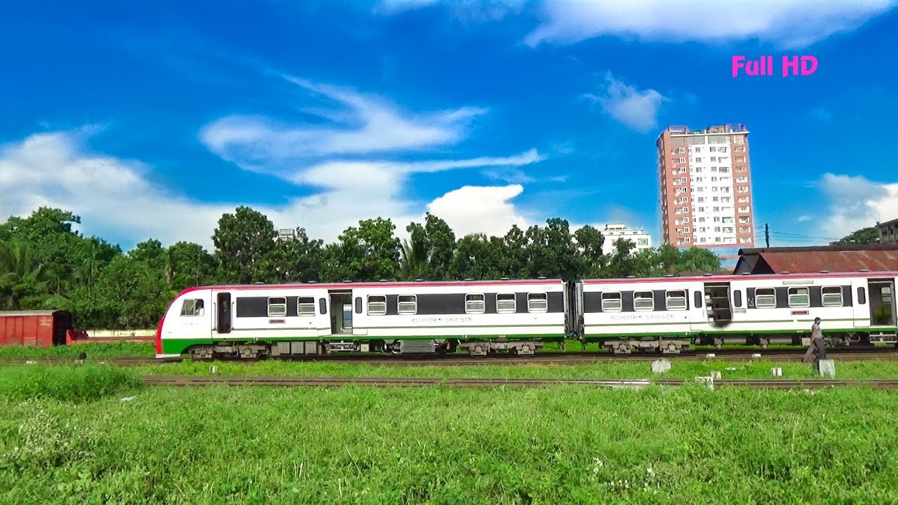 Demu Train - Comilla Commuter Train Of Bangladesh Railway - YouTube