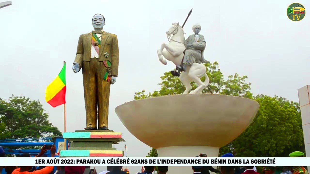 1ER AOÛT 2022 À PARAKOU: LA STATUE RÉNOVÉE DU HÉROS BIO GUÈRA DÉVOILÉE ...