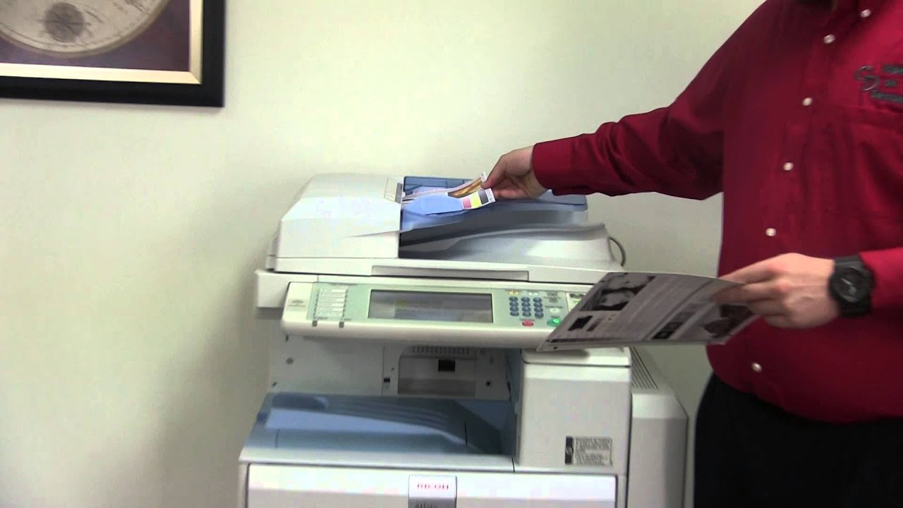 Ricoh MP C2800 80K 314K - YouTube