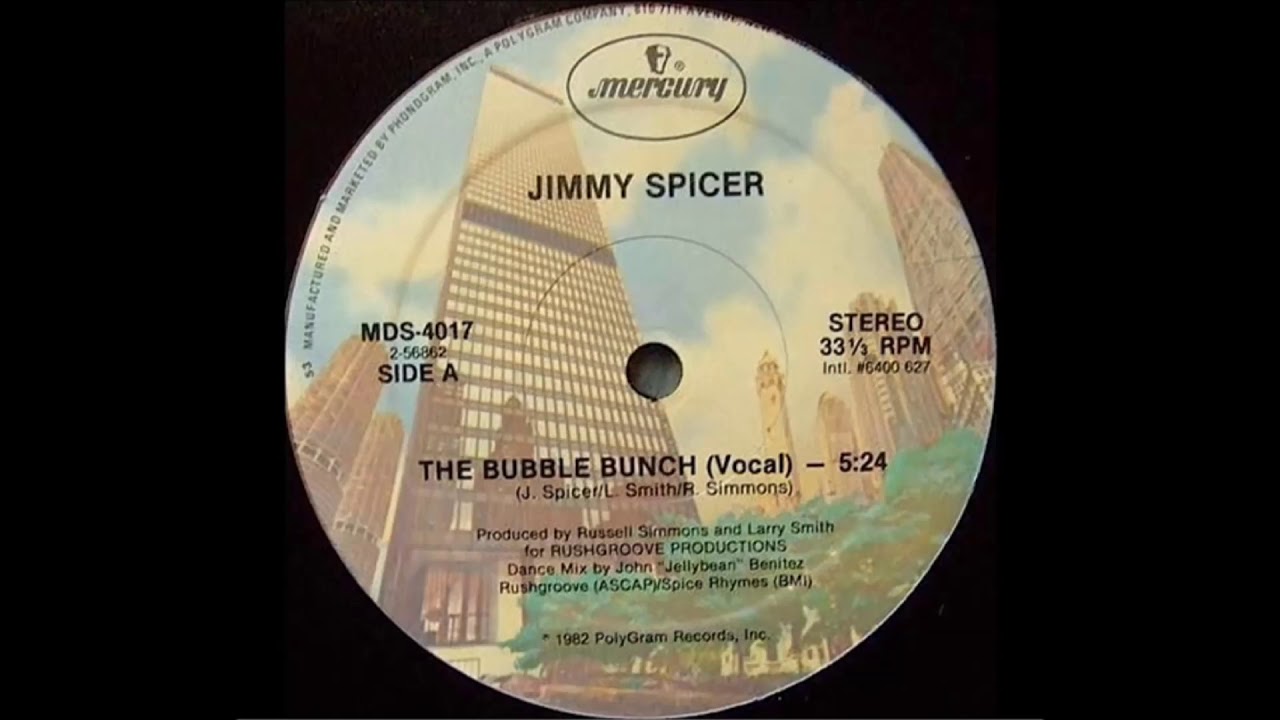 JIMMY SPICER - THE BUBBLE BUNCH - YouTube