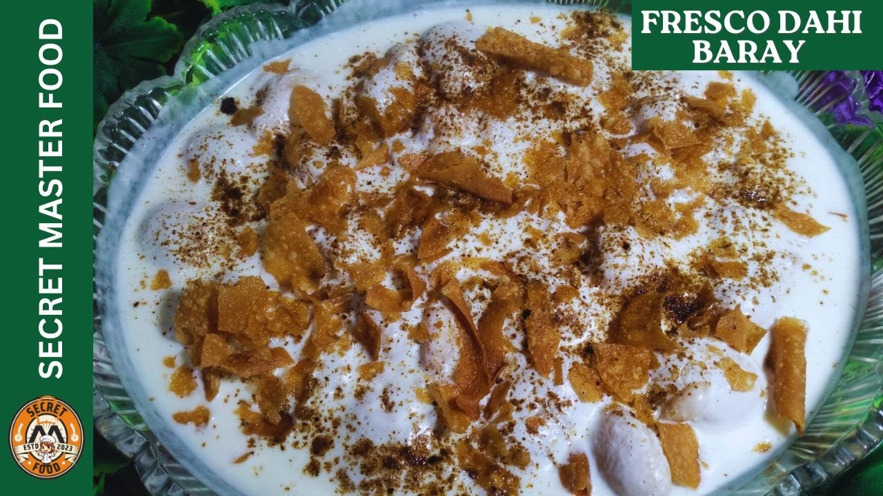 Karachi ka famous Fresco ka Dahi Baray😋 Recipe by Secret Master Food# ...