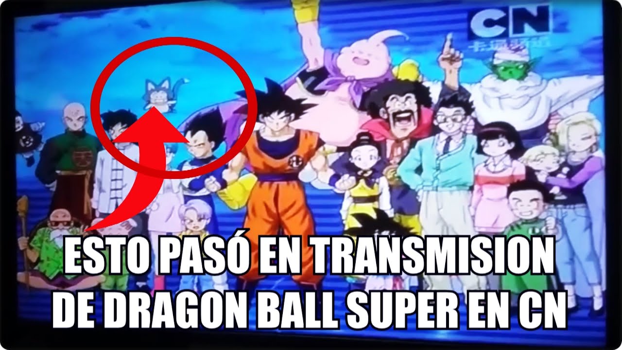 ERROR DE TRANSMISION DE CARTOON NETWORK EN CAPITULO DE DRAGON BALL ...