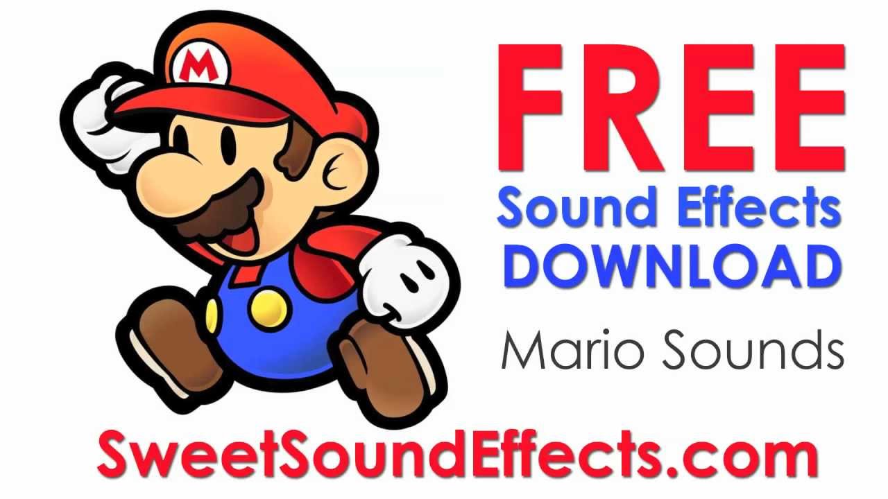 Mario Sound Effects Download - YouTube