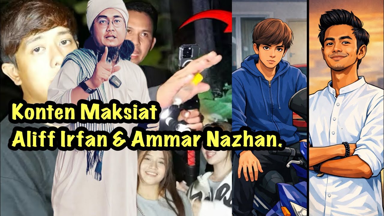 KONTEN MAK5IAT DARI ALIFF IRFAN & AMMAR NAZHAN MENDAPAT SAMBUTAN RAMAI ...