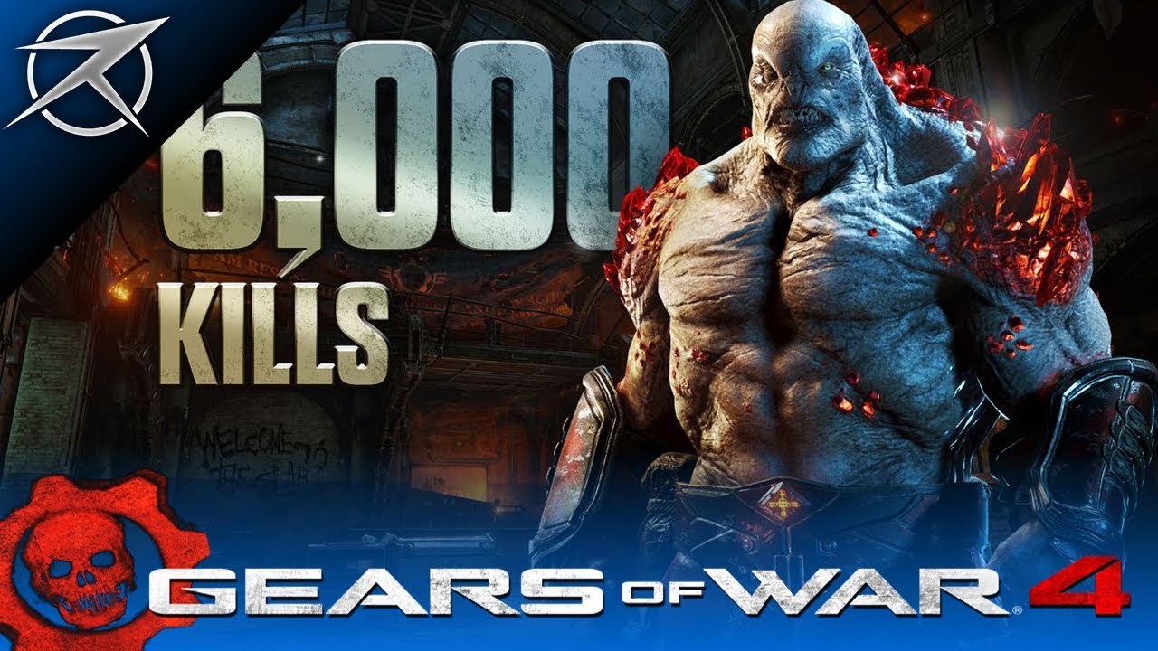 Gears of War 4 *6000 Kills* "Ruby Scion" Swarm Character Gameplay ...