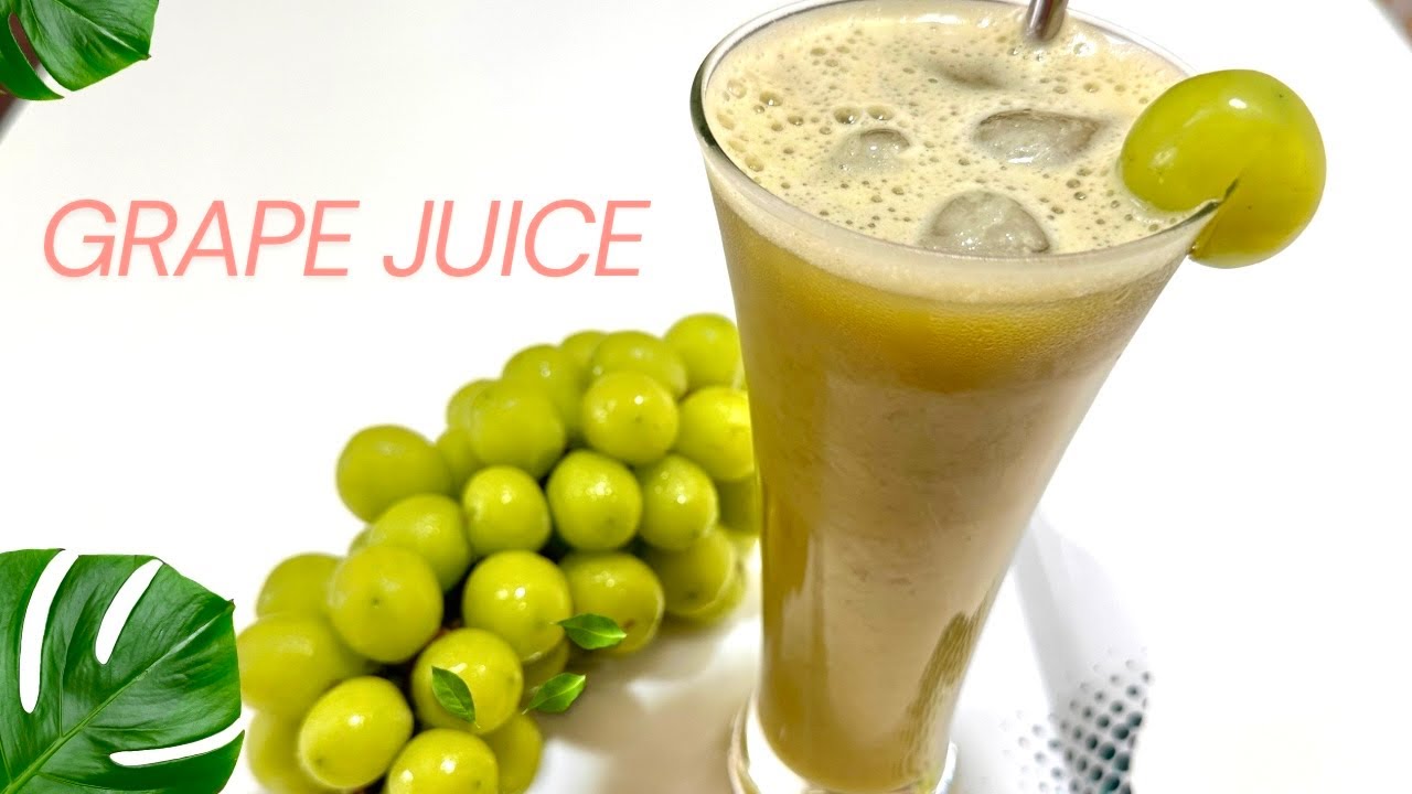 Green Grape Juice | How to make grape juice at home | Summer Drink ...