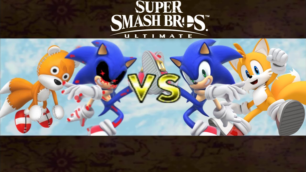 Mii Battle Ultimate: Sonic.exe & Tails Doll vs. Sonic & Tails - YouTube
