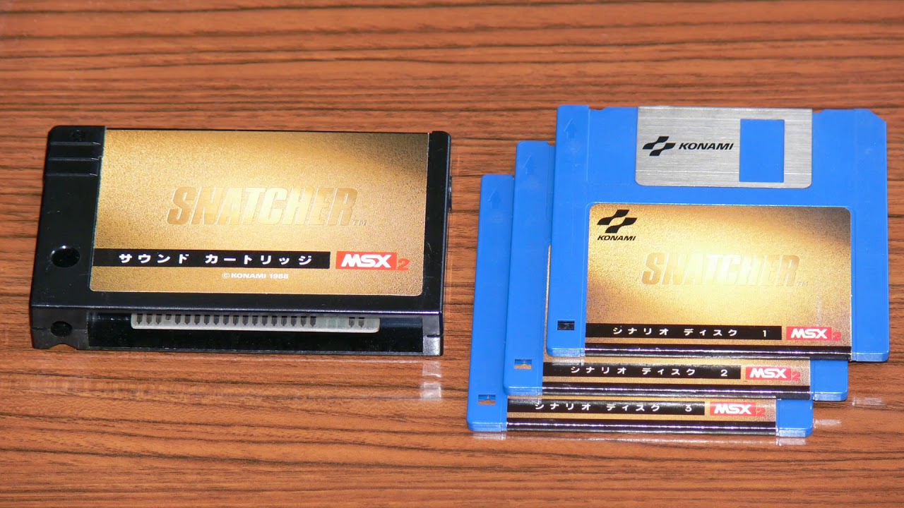 SNATCHER（MSX版）の音楽をシンセとサンプラーで再現してみた - YouTube
