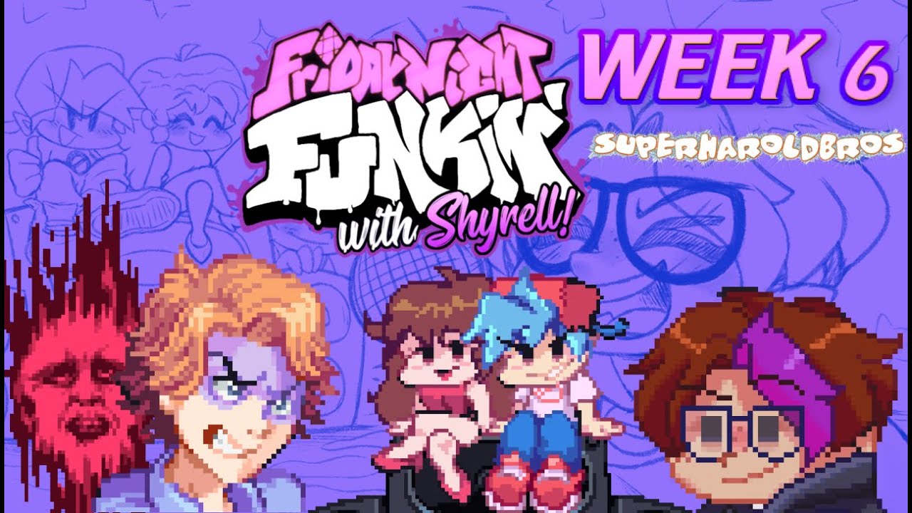 Friday Night Funkin Shyrell Week 6 en Español - YouTube