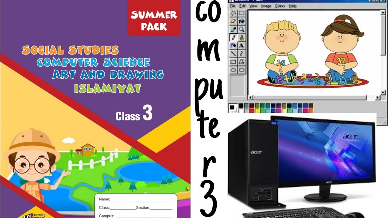 Allied school computer science summer pack class 3 All activities ...