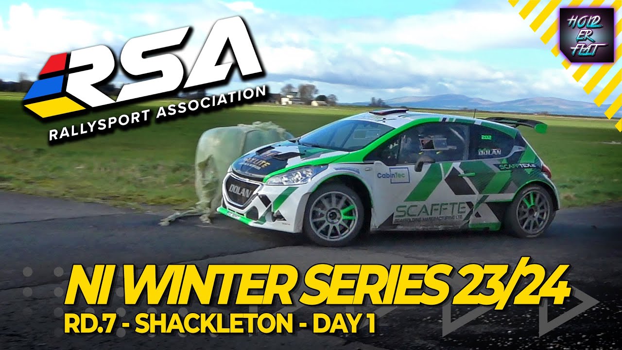 RSA NI Winter Series 23/24 - Rd7 - Shackleton - Day 1 : The Rally Cars ...