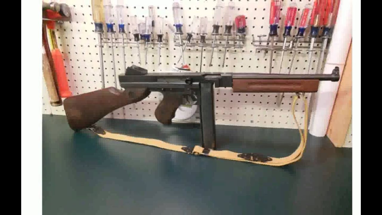 Thompson M1SB .45 Auto Rifle Best Guns - YouTube