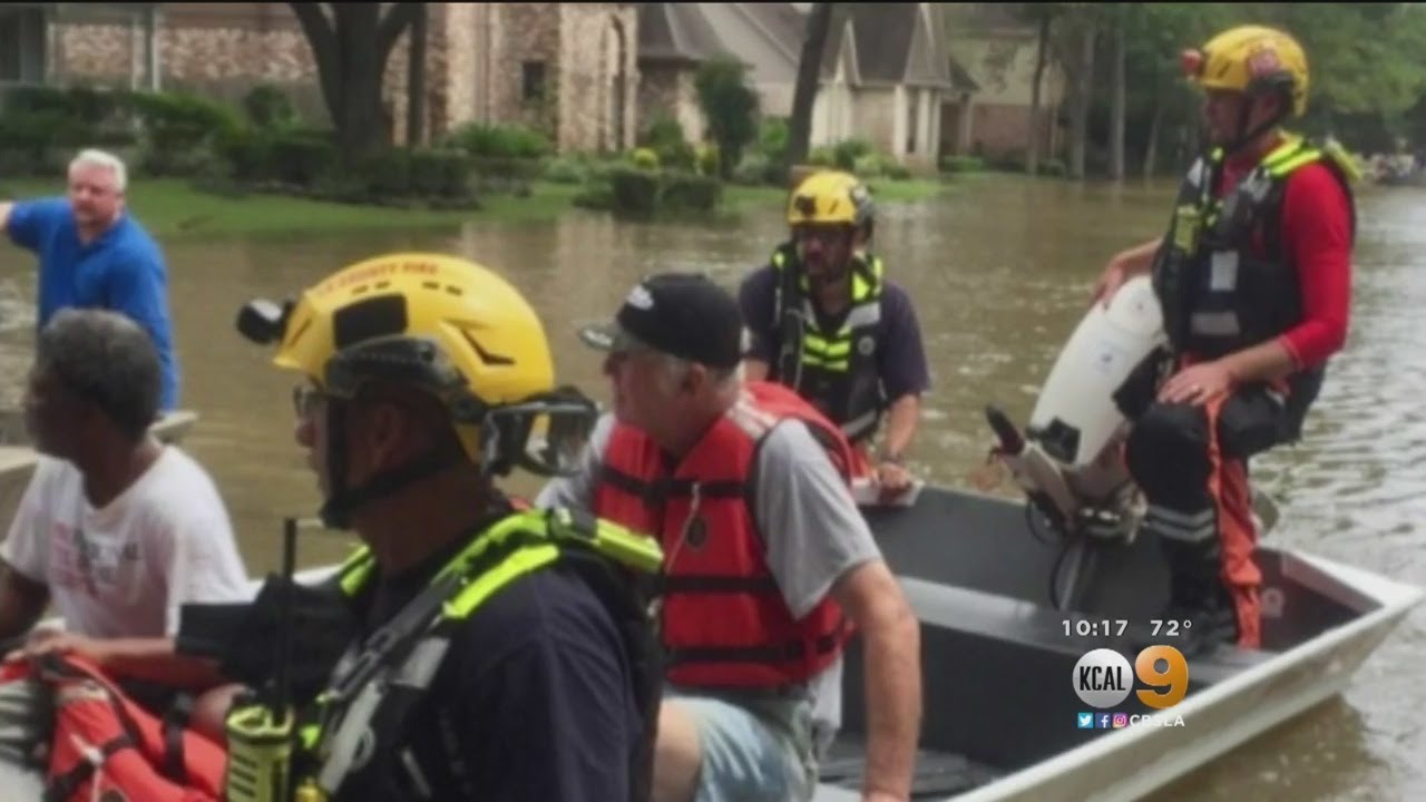 Swift Water Rescue Team Returns From Texas - YouTube