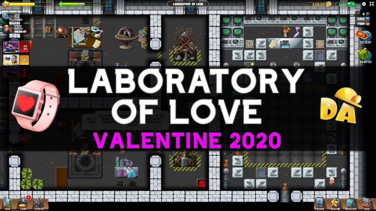 Laboratory of Love | #8 Valentine 2020 (PC) | Diggy's Adventure - YouTube