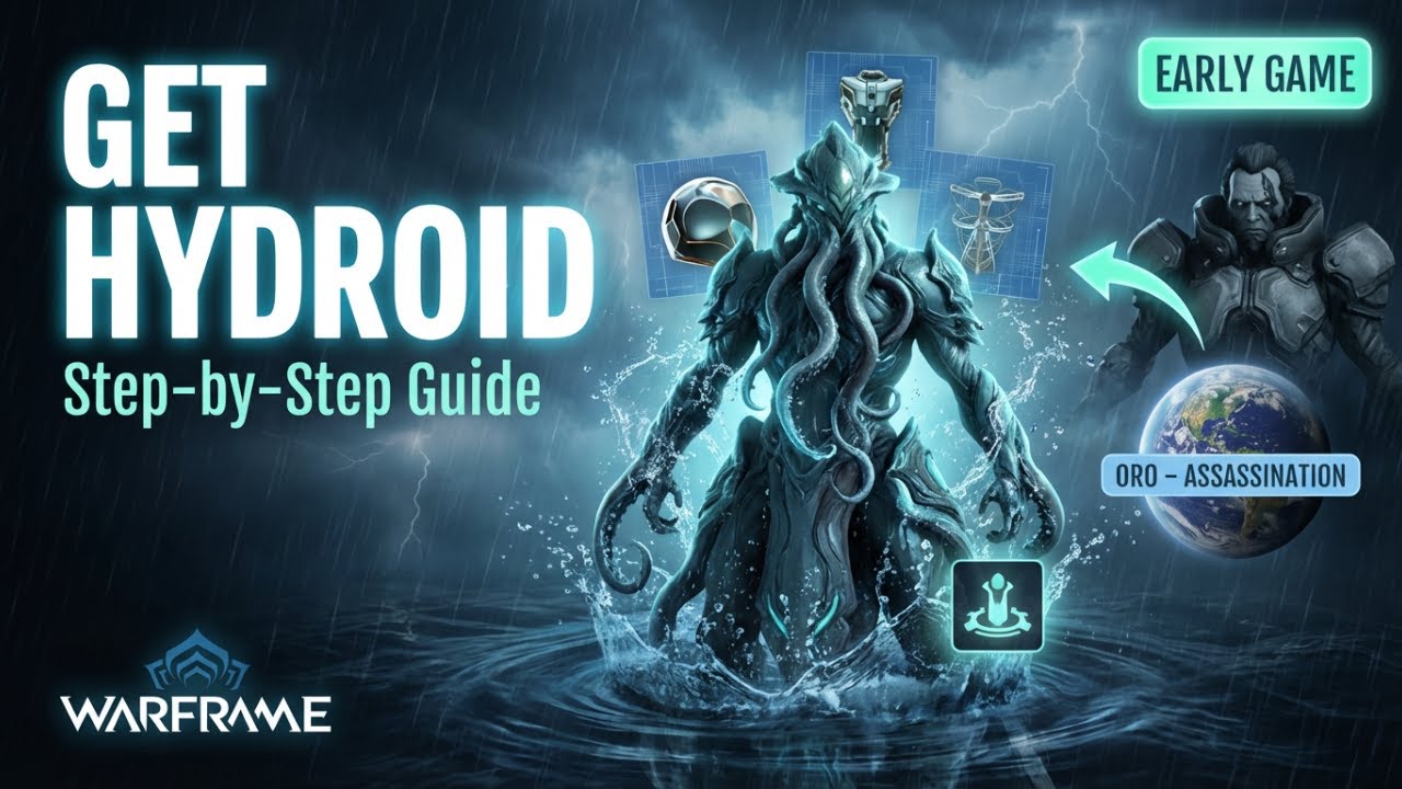 Getting Hydroid in Warframe | Step-by-Step Guide - YouTube