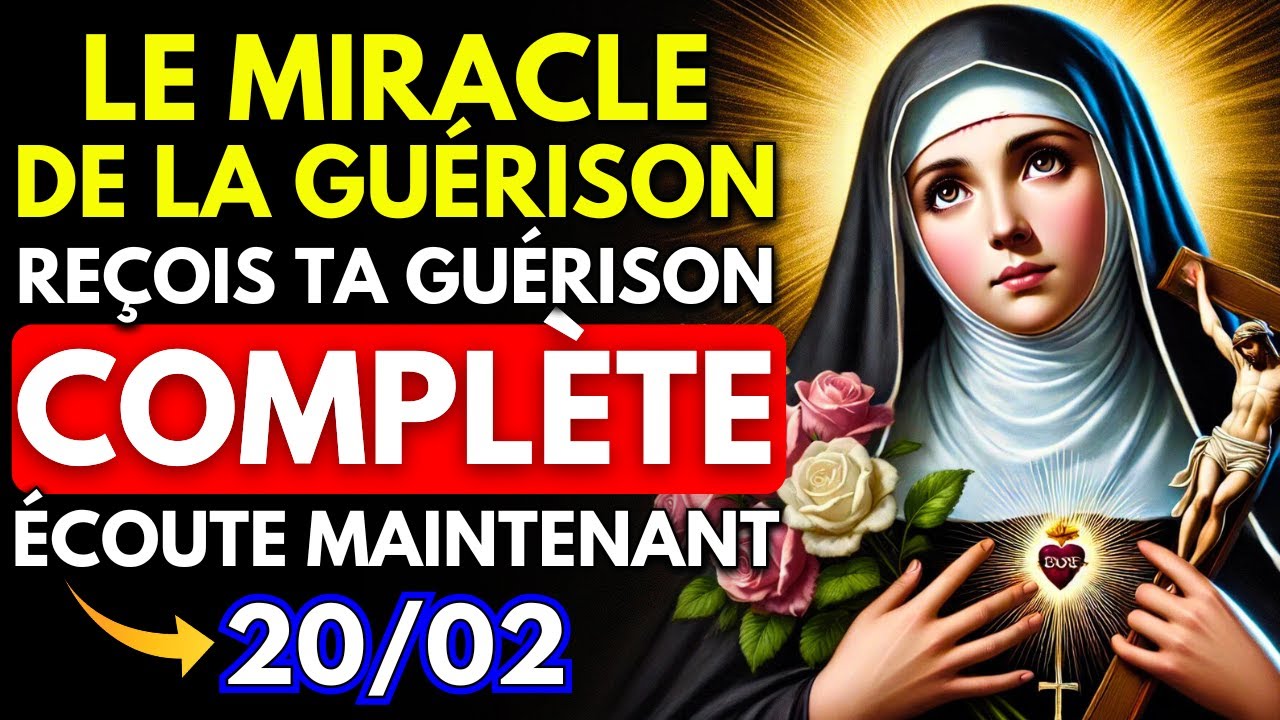 Miracle de Guérison avec SAINTE RITA 🌟 Guérissez vos Blessures du Corps ...