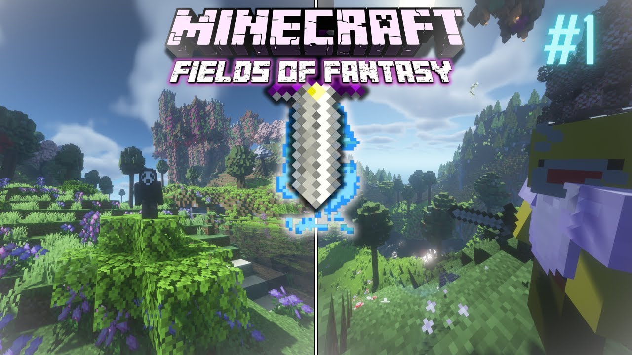 A NEW JOURNEY BEGINS... (Minecraft: Fields of Fantasy Modpack EP.1 ...