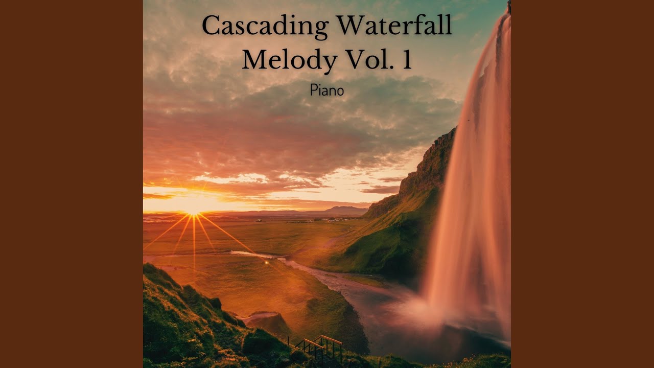 Soft Piano with Waterfall Sound - YouTube