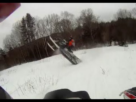 Tail Walks Rangeley Maine Snowmobile 4/13/13 GOPR0532 - YouTube