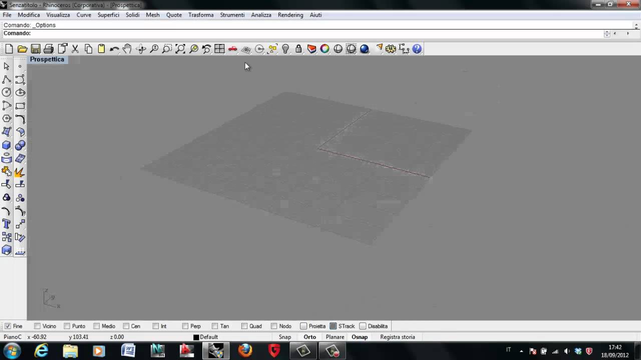 Tutorial completo Rhinoceros 01 - Interfaccia - YouTube