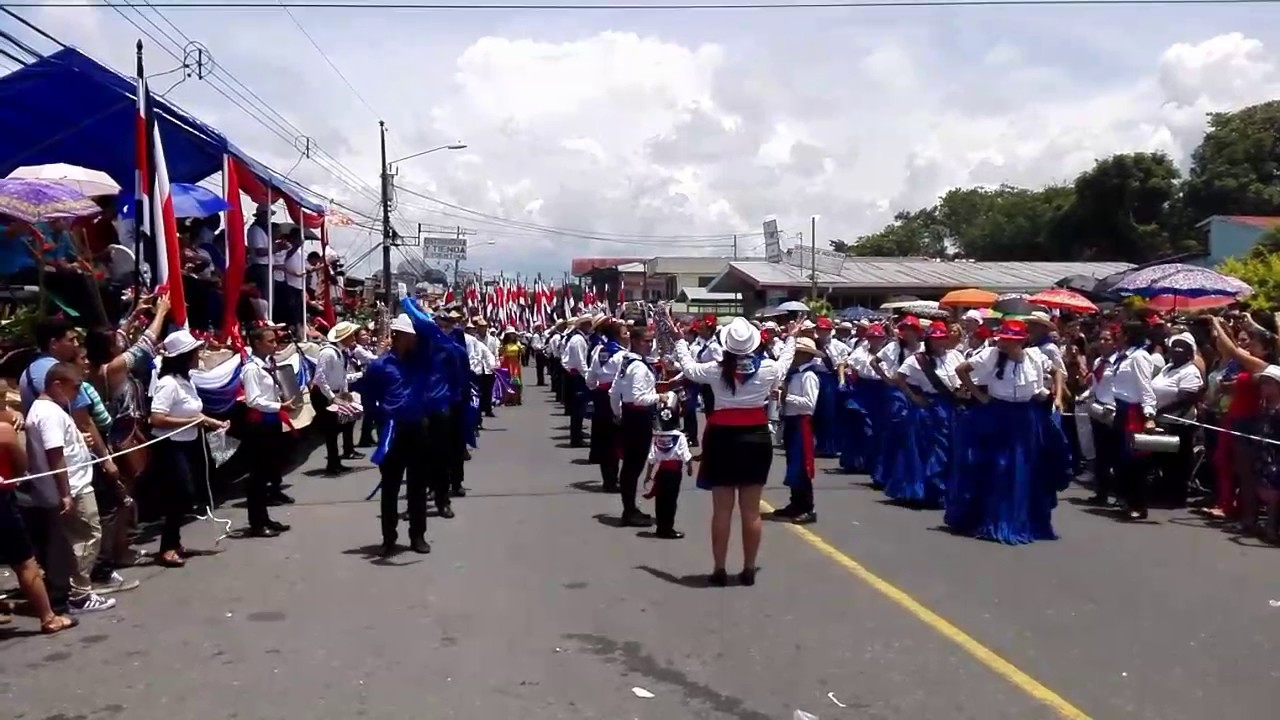 Banda Ritmica CTP Guácimo. Setiembre 2016 - YouTube