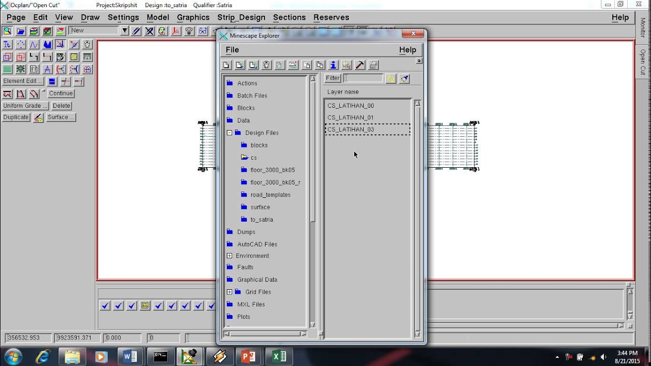 Tutorial Minescape (Cross section) - Satria bikin - YouTube