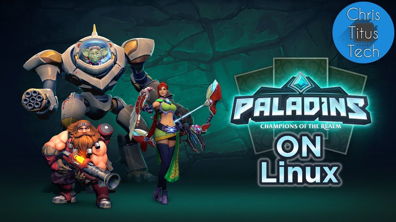 Paladins on Linux | Configuration and Gameplay - YouTube