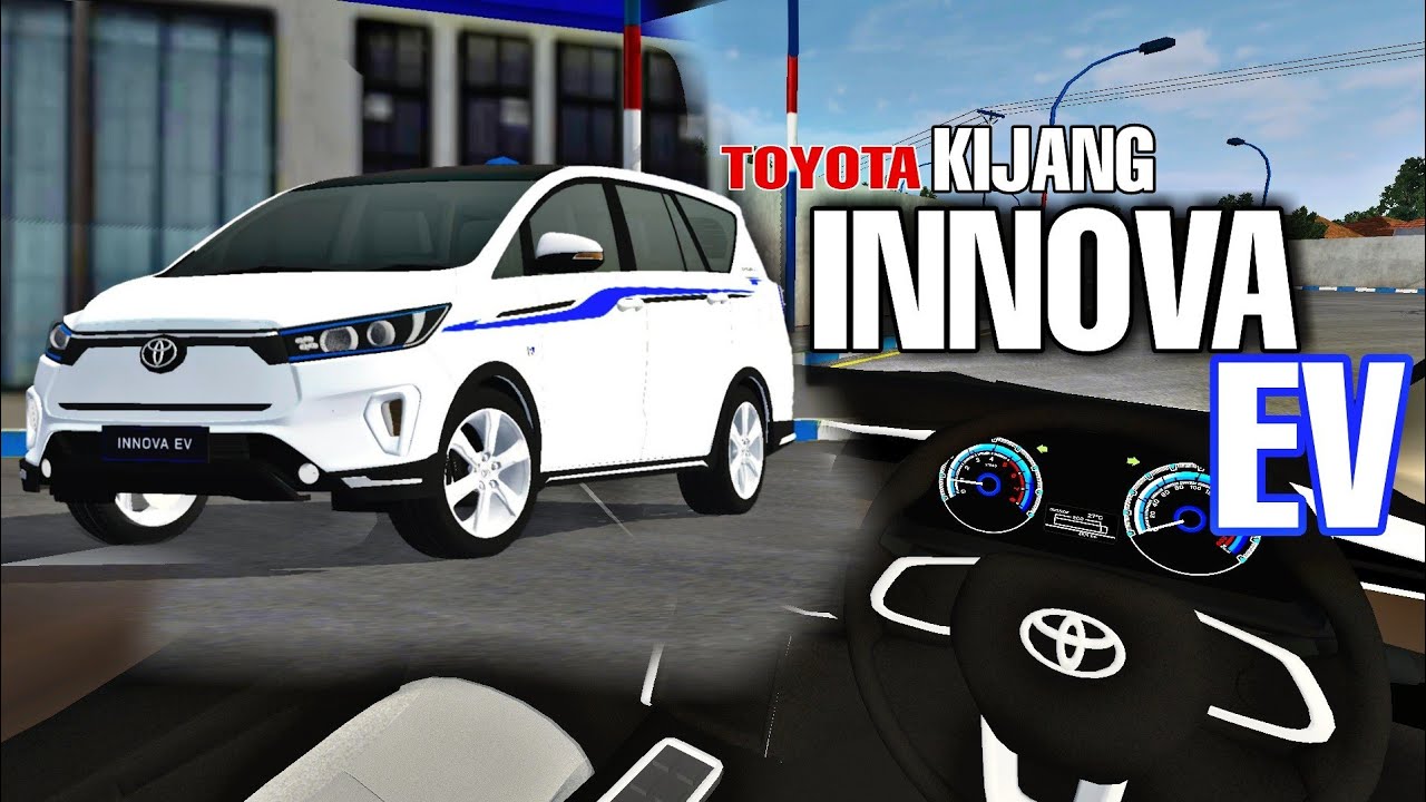 TOYOTA KIJANG INNOVA EV | INNOVA ELEKTRIK | MOD BUSSID - YouTube
