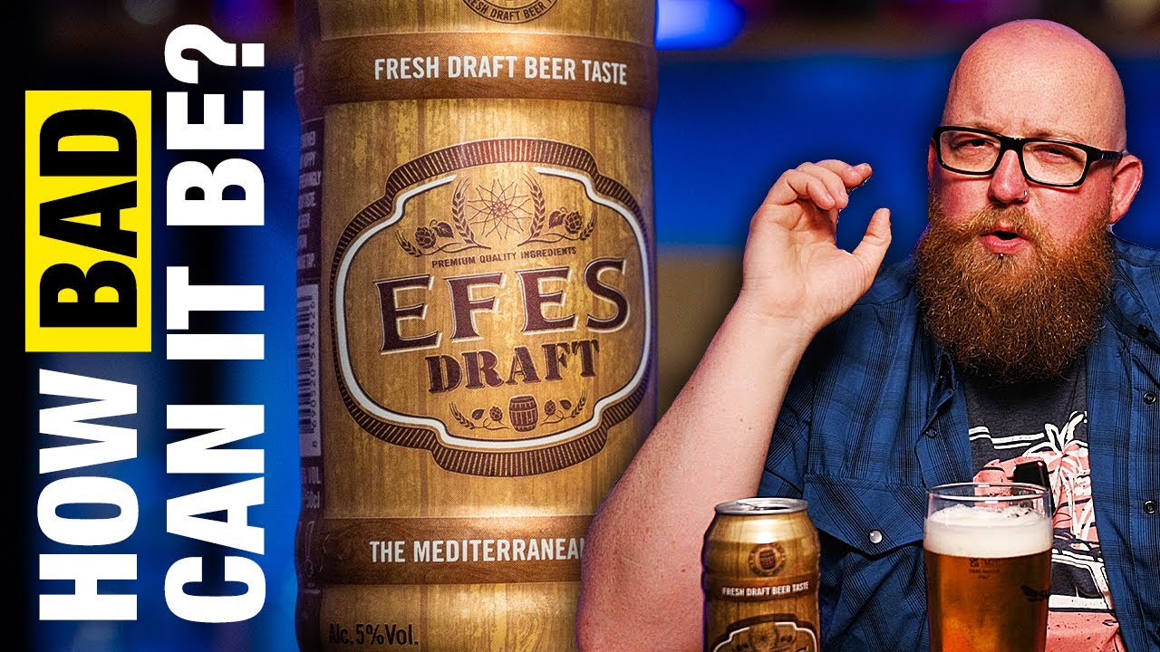 Efes Draft Lager: Does good cheap beer still exist? - YouTube
