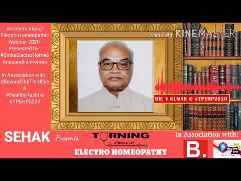 Dr. V. Kumar at #TPEHP2020 - YouTube