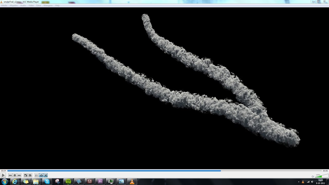 Houdini 12.1 Tutorial Procedural Smoke Trail - YouTube