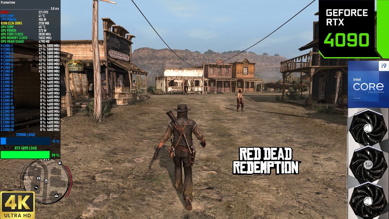 Red Dead Redemption 1 PC - 4K Native Ultra Settings | RTX 4090 - YouTube