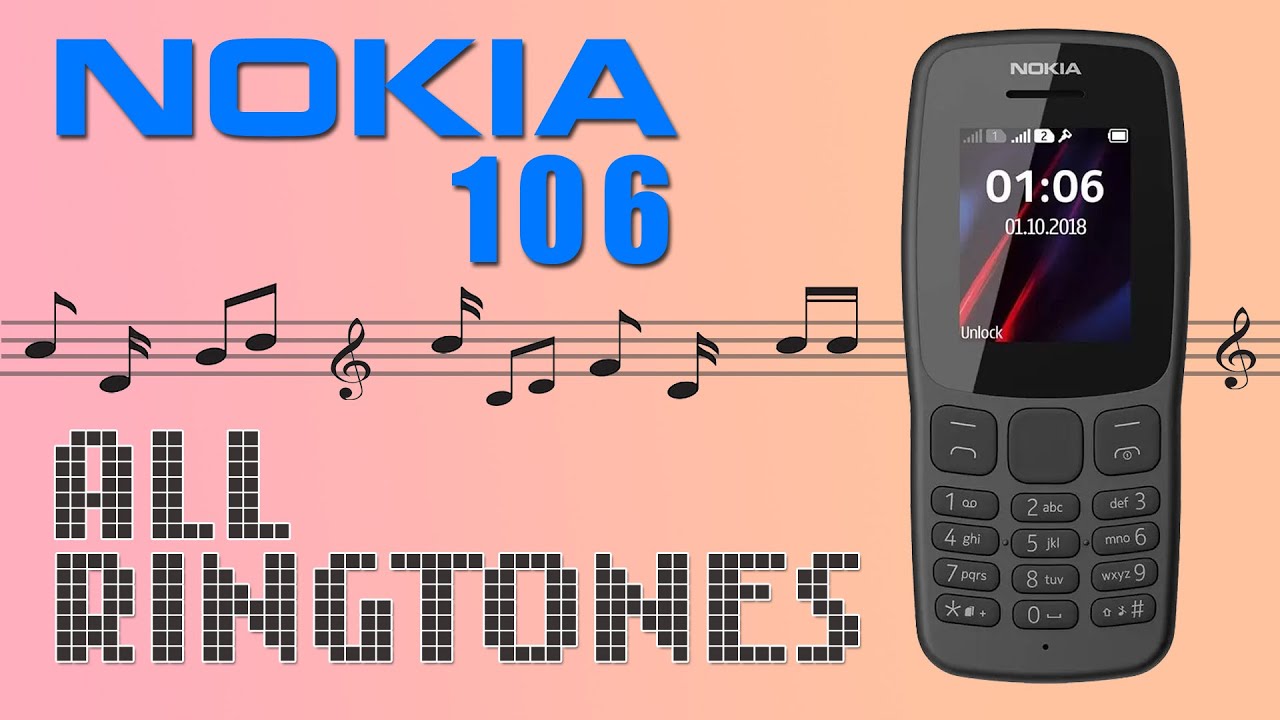 Nokia 106 All ringtones | All Nokia 106 original ringtones - YouTube