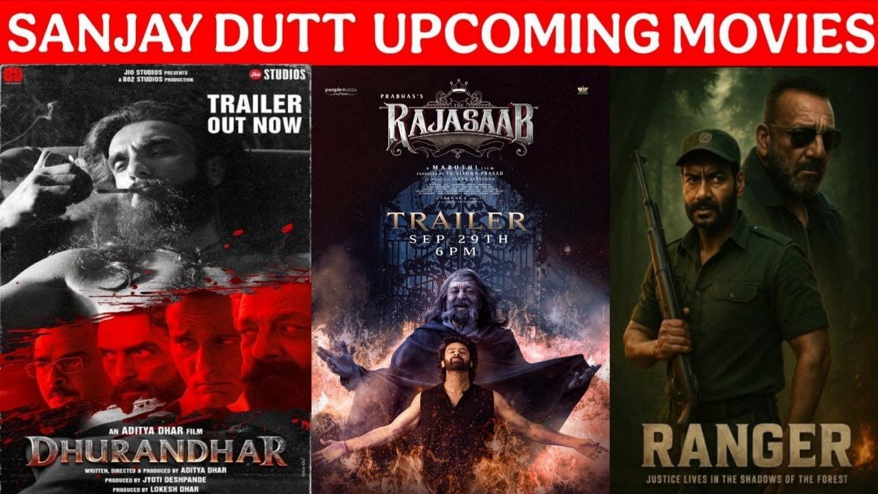 Top 10 SANJAY DUTT Upcoming Movies List 2025-26 🔥 With Release Date ...