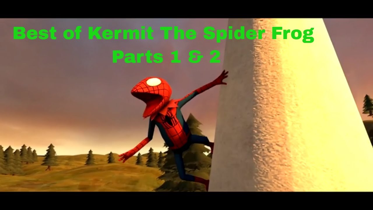 The Best Of Kermit The Spider Frog Parts 1 & 2 Compilation - YouTube