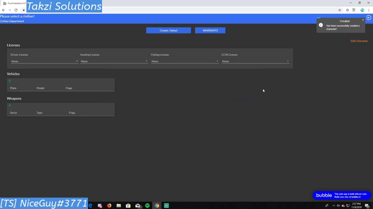 DOJ CAD/MDT Civilian Side - YouTube