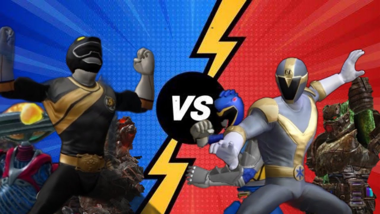 SERU BANGET.!! POWER RANGERS HITAM BANTENG MELAWAN POWER RANGERS V ...