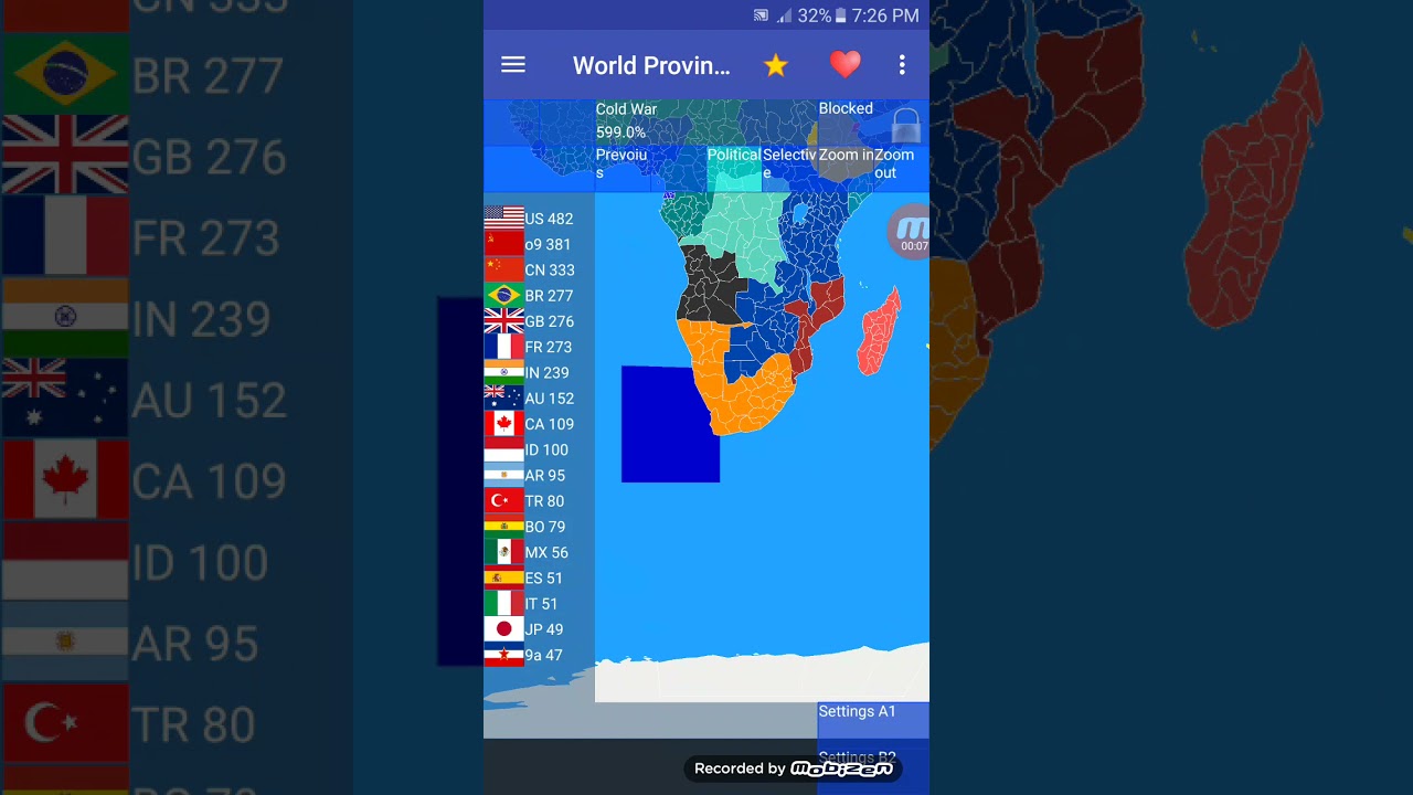World Provinces maps WW1,WW2, and Cold war - YouTube