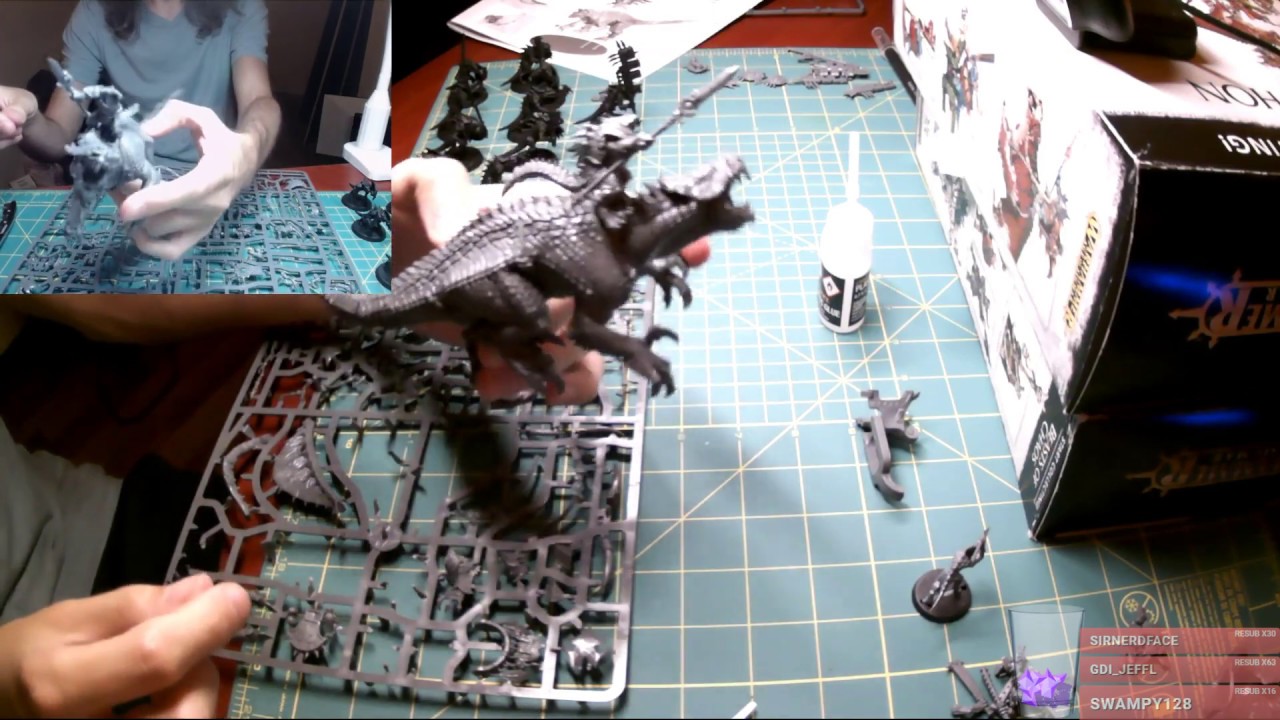 Crendor Finishes Building the Warhammer AoS: Saurus Oldblood On ...