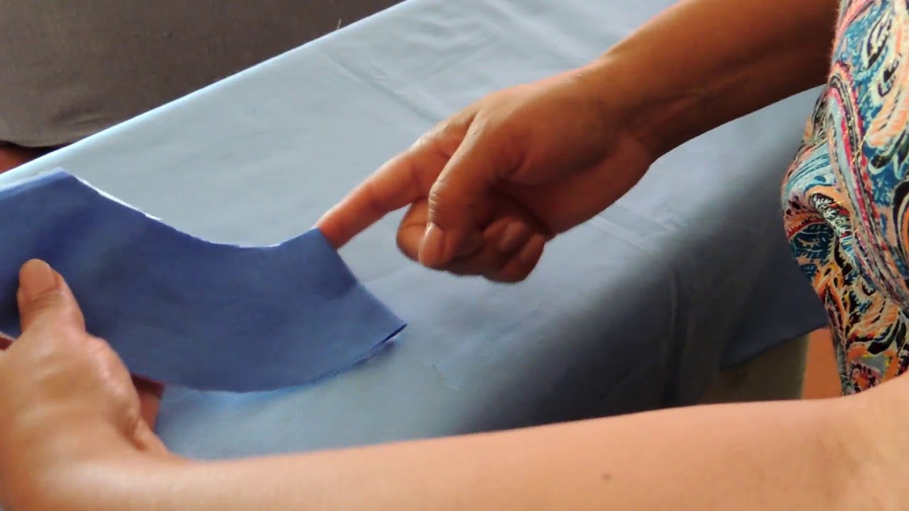 DICAS DE COSTURA- COMO USAR A ENTRETELA - YouTube