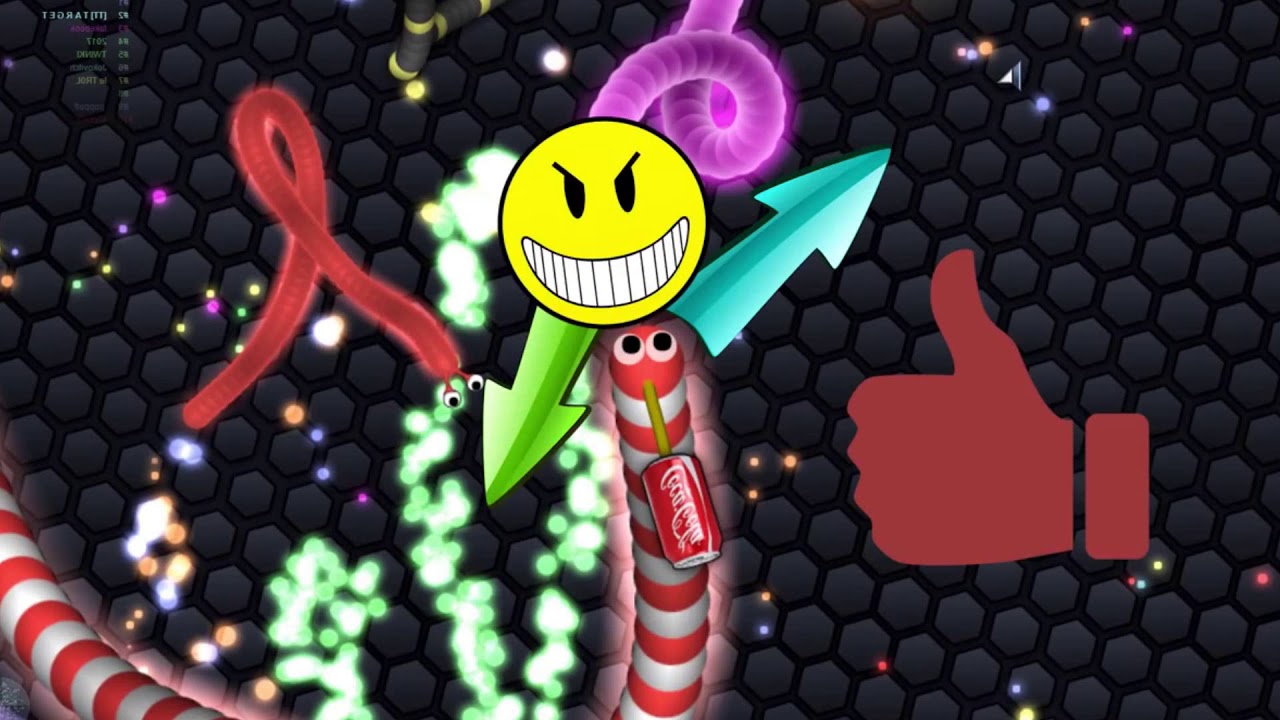 Slither .io Playing with COCA COLA SNAKES vs 99 PEPSI SNAKE ...