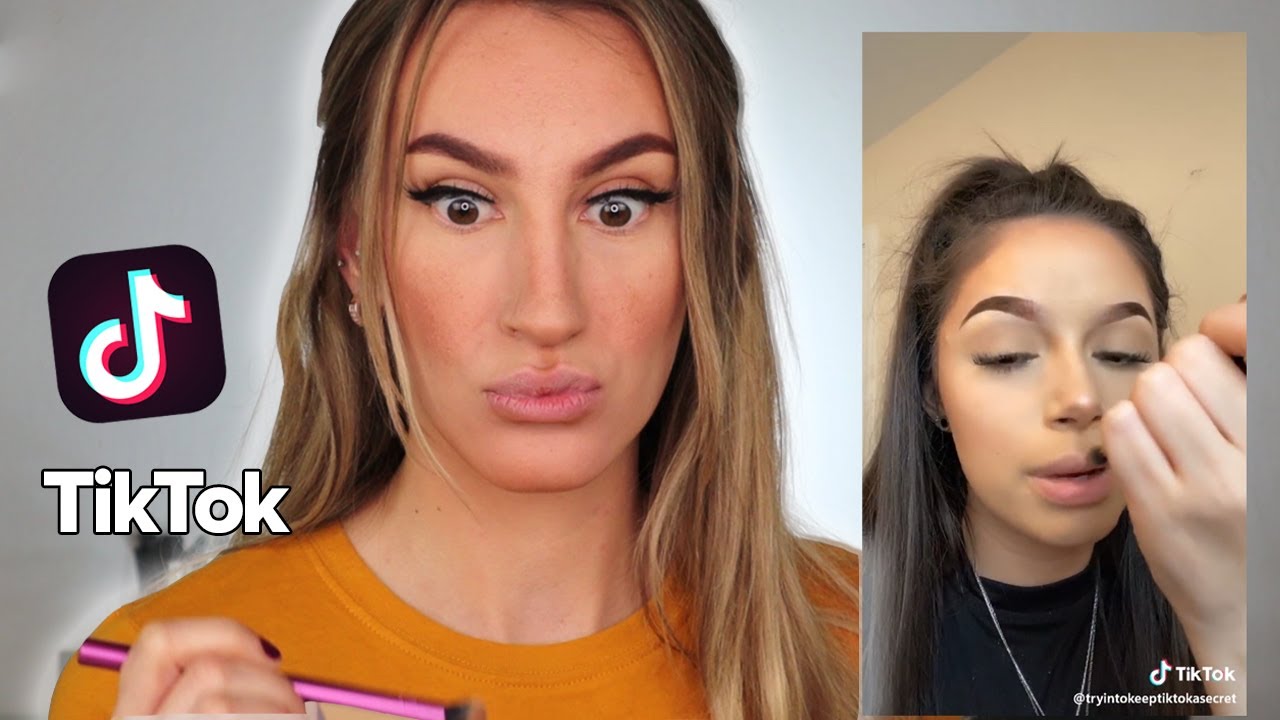 ΔΟΚΙΜΑΖΩ TIKTOK MAKEUP HACKS | Sonia Th - YouTube
