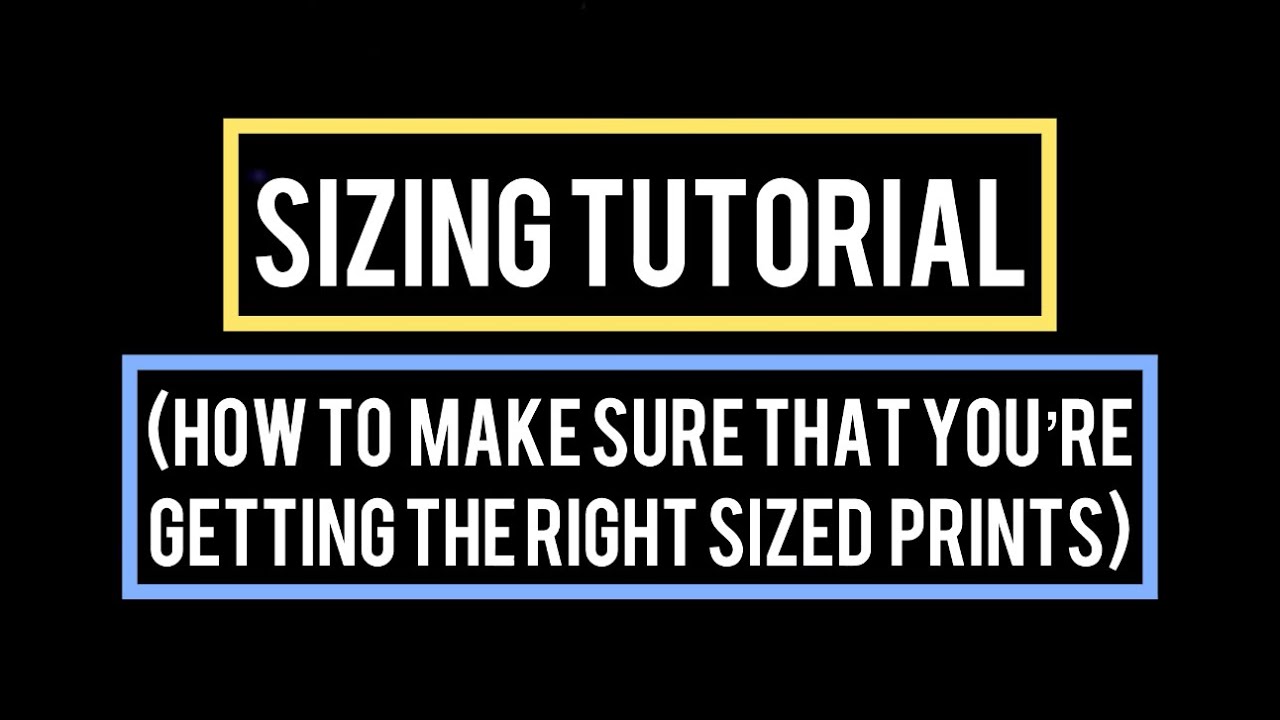 Sizing Tutorial for our DTF Image Uploader Tool - YouTube