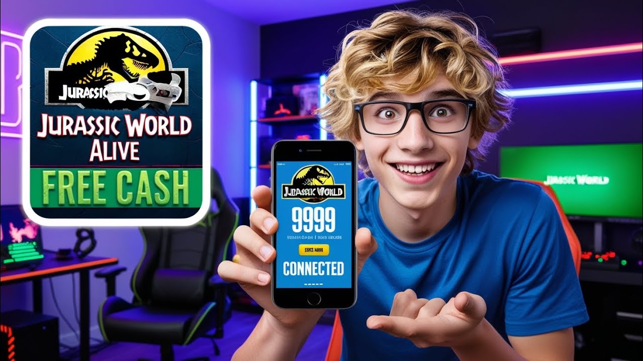Jurassic World Alive Hack - Get Unlimited Free Cash 2024 - YouTube